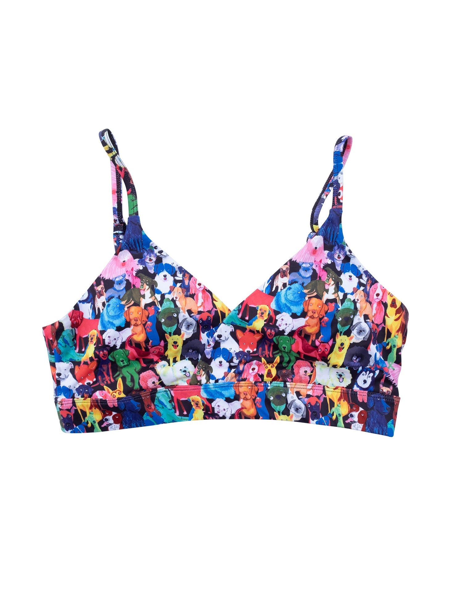 *OOPSIES* Just Dogs Triangle Bra – Push and Pole